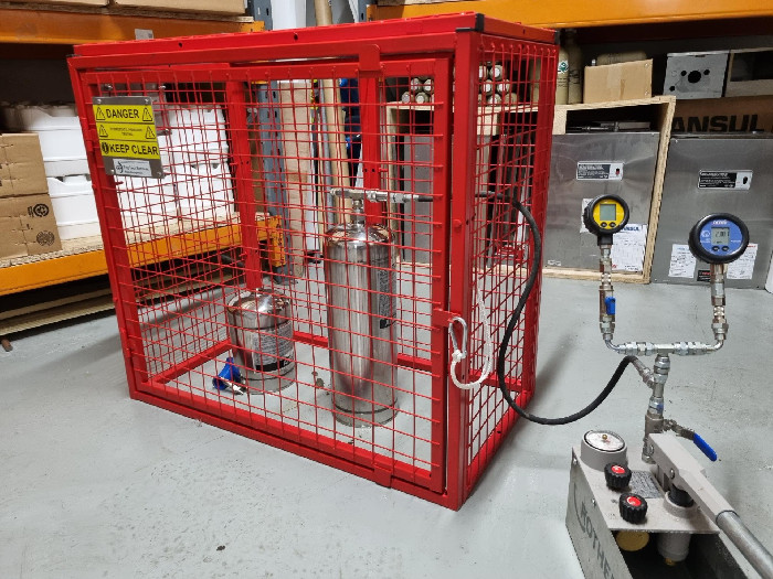 Pressure Vessel Hydrostatic Testing Ireland | ASME & Safety Compliant